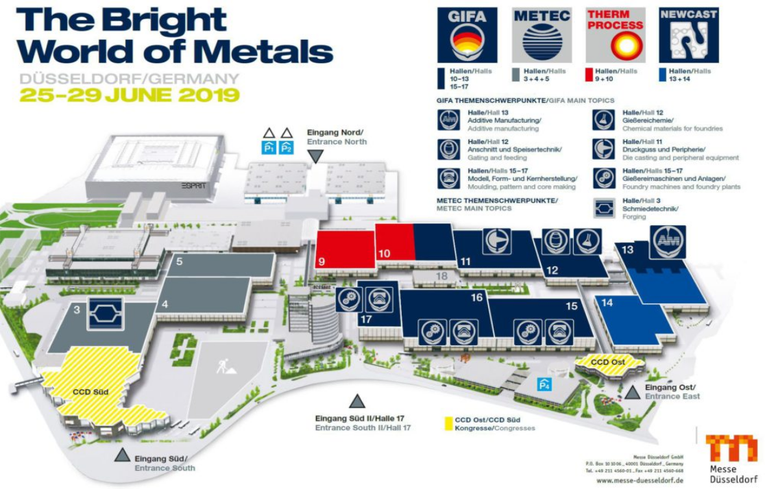 Interactive hall and site plan | THERMPROCESS 2023